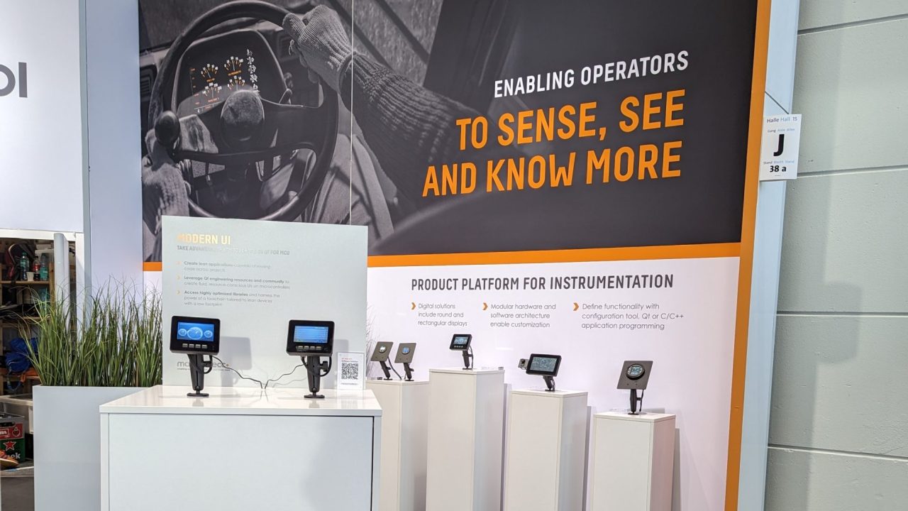 AGRITECHNICA 2023 Showcases CrossControl, maximatecc & Weasler